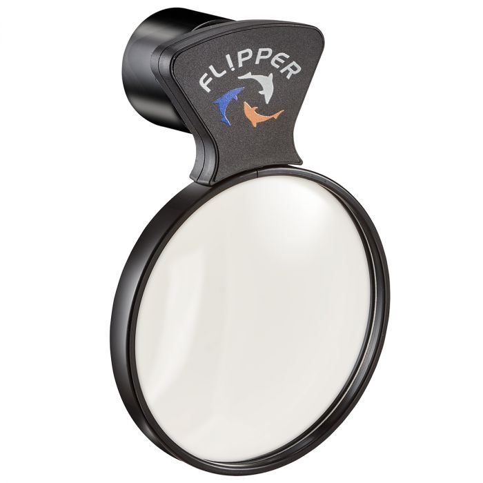 Flipper Lupa Visor Aumento Deepsee Magnified Mag 3" Imán | galloreef.com