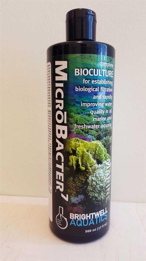 Brightwell Aquatics Bacteria MicroBacter 7 500ML | galloreef.com