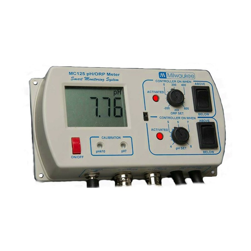 Milwaukee Controlador de PH y ORP MC125 | galloreef.com