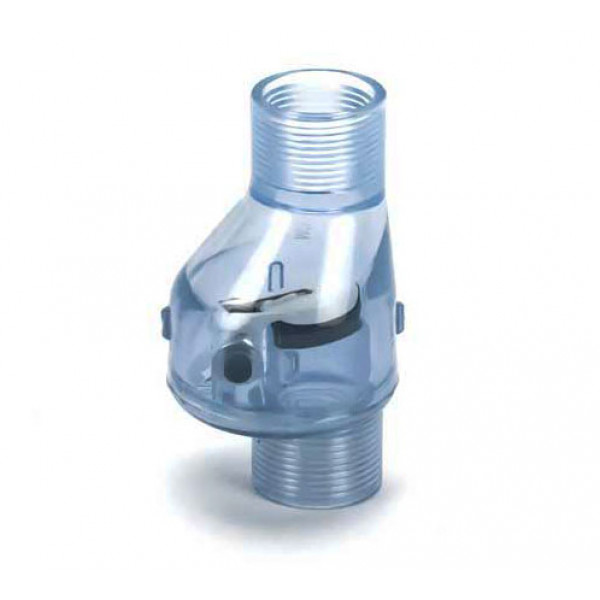 Valvula Check Plastica Columpio 1" Rosca-Rosca PVC (No desarmable ...